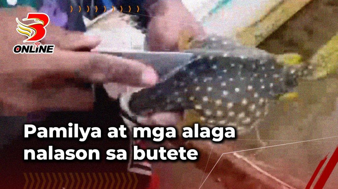 Pamilya nalason inuman na butete sa Davao del Sur, mga alagang hayop ...