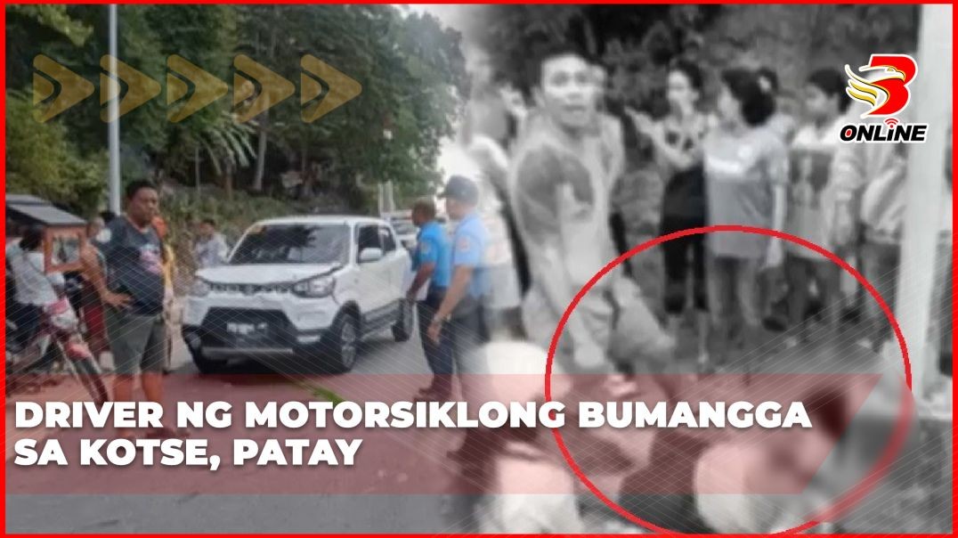 Driver ng motorsiklong bumangga sa kotse, patay
