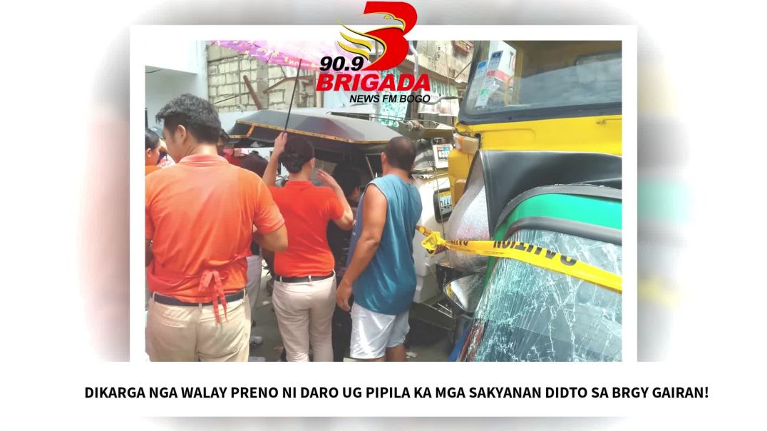 DIKARGA NGA WALAY PRENO NI DARO UG PIPILA KA MGA SAKYANAN DIDTO SA BRGY ...