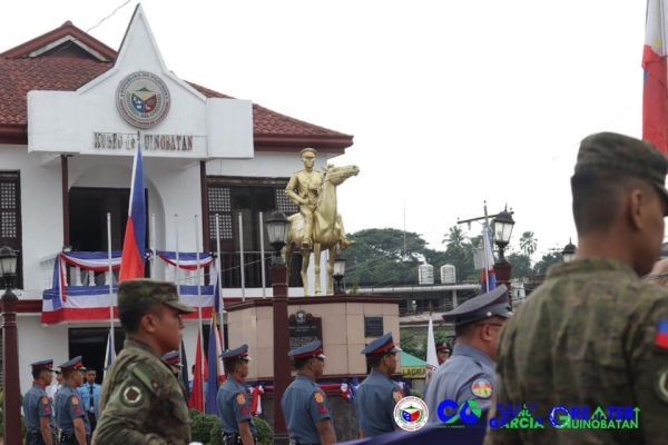 Pagkomerar kay Gen. Simeon Ola sa Guinobatan, Albay, nagin matrayumpo ...