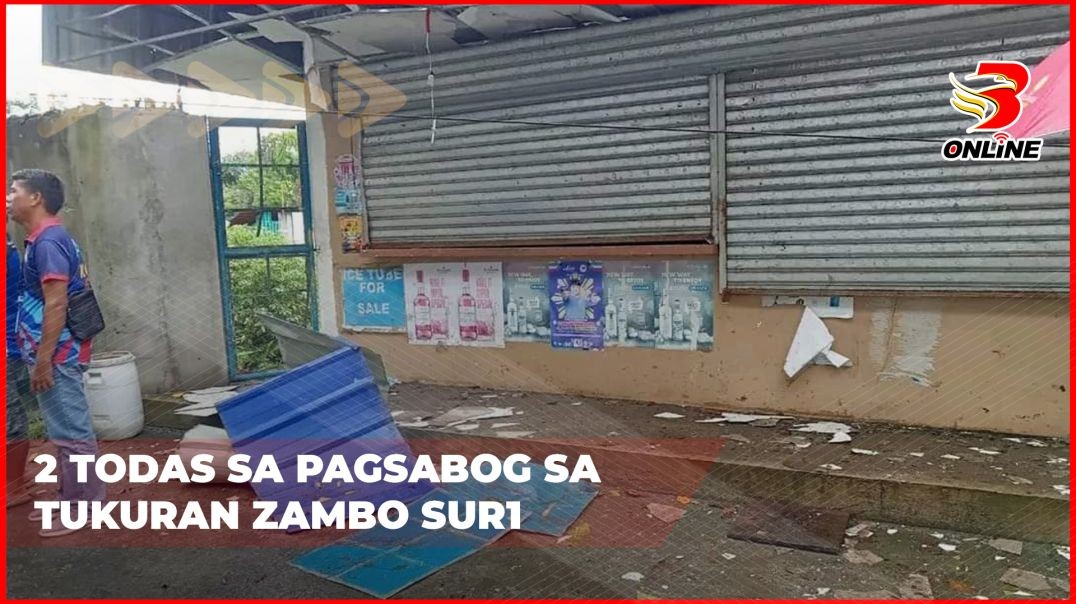 2 todas sa pagsabog sa Tukuran Zambo Sur