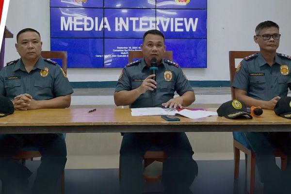 PNP Camarines Sur, nagagalak sa mga nagbigay impormasyon sa akusado na ...