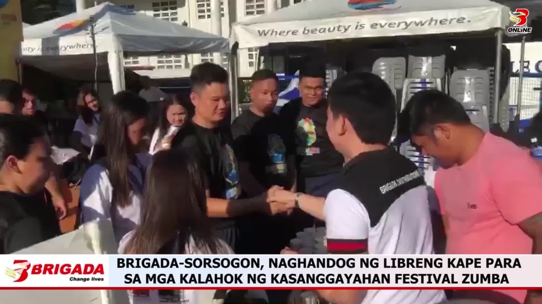 Pamamahagi ng Libreng Maxan Coffee sa Kasanggayahan Festival, Dinumog