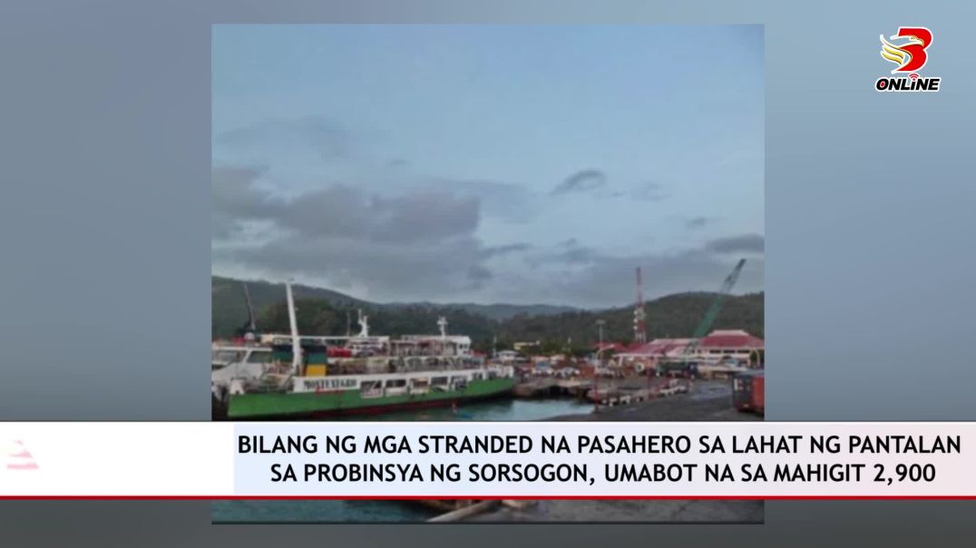 Bilang ng mga stranded na pasahero sa lahat ng pantalan sa probinsya ng ... Bilang ng mga stranded na pasahero sa lahat ng pantalan sa probinsya ng ...