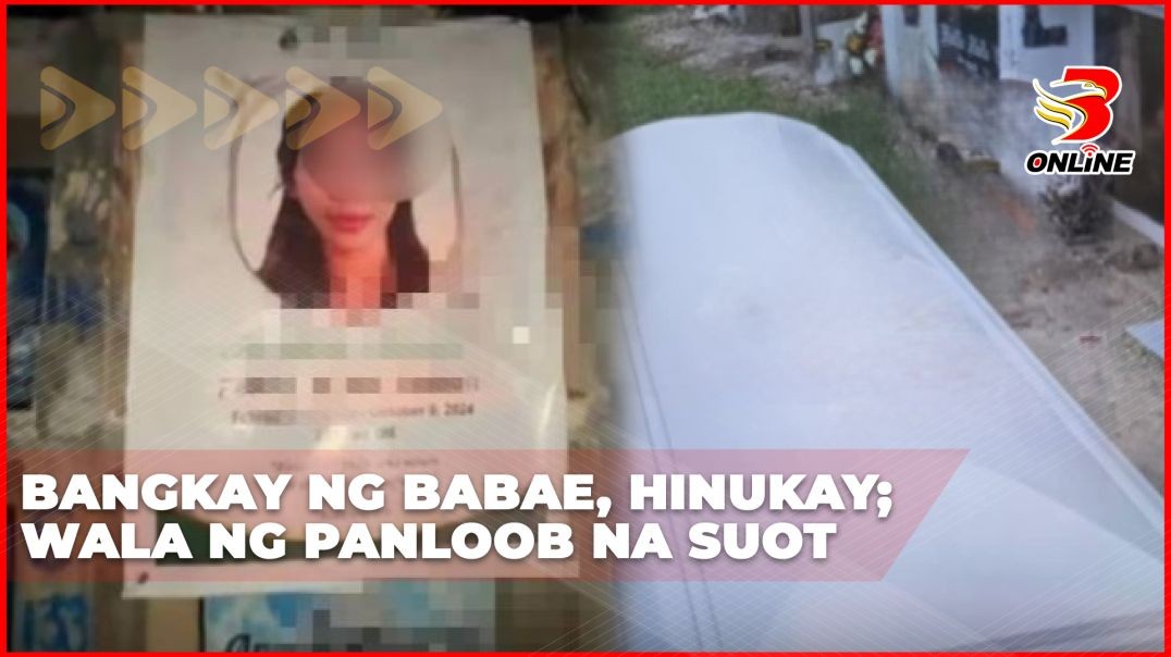 Bangkay ng babae, hinukay; Wala ng panloob na suot