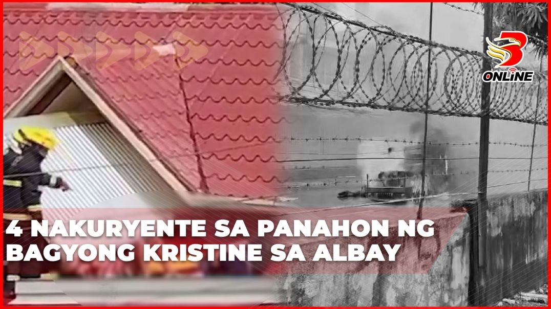 4 nakuryente sa panahon ng bagyong Kristine sa Albay