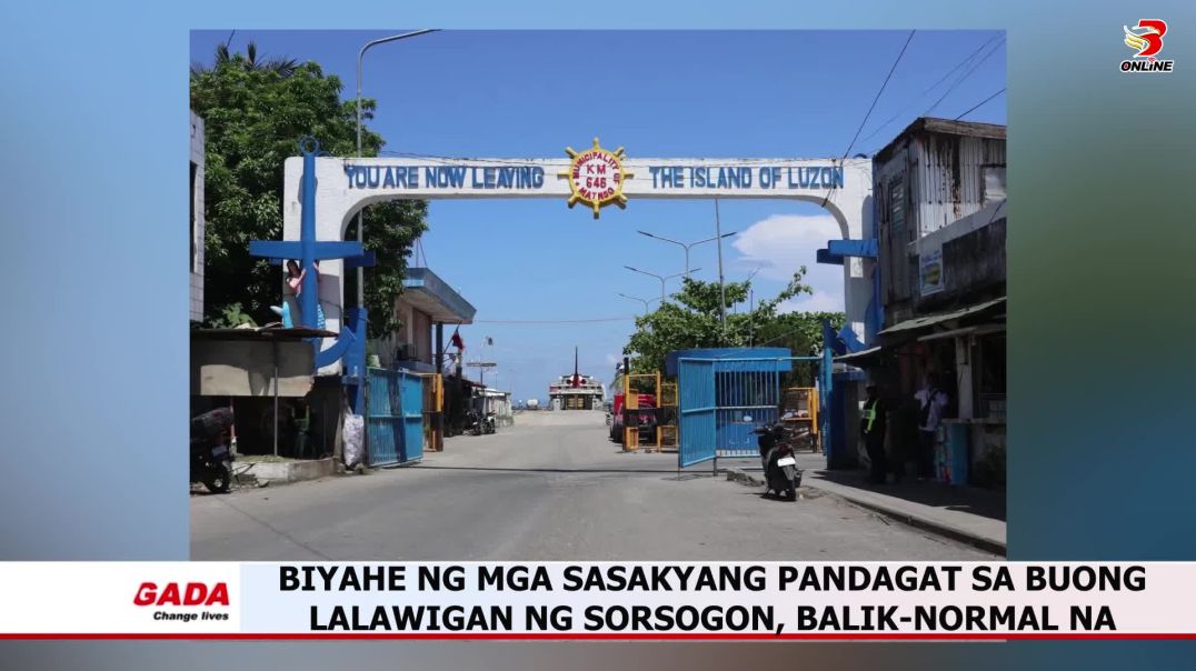 Biyahe ng mga sasakyang pandagat sa buong lalawigan ng Sorsogon, balik ... Biyahe ng mga sasakyang pandagat sa buong lalawigan ng Sorsogon, balik ...