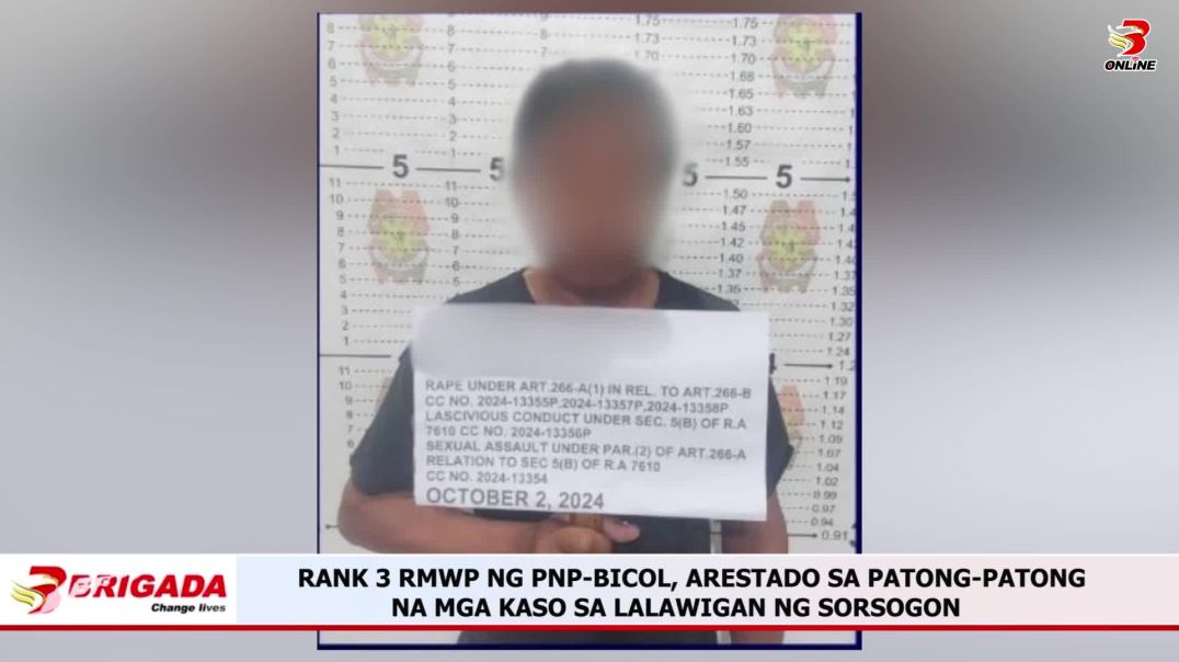 Rank 3 RMWP ng PNP-BICOL, Arestado sa Patong-patong na mga Kaso sa ... Rank 3 RMWP ng PNP-BICOL, Arestado sa Patong-patong na mga Kaso sa ...