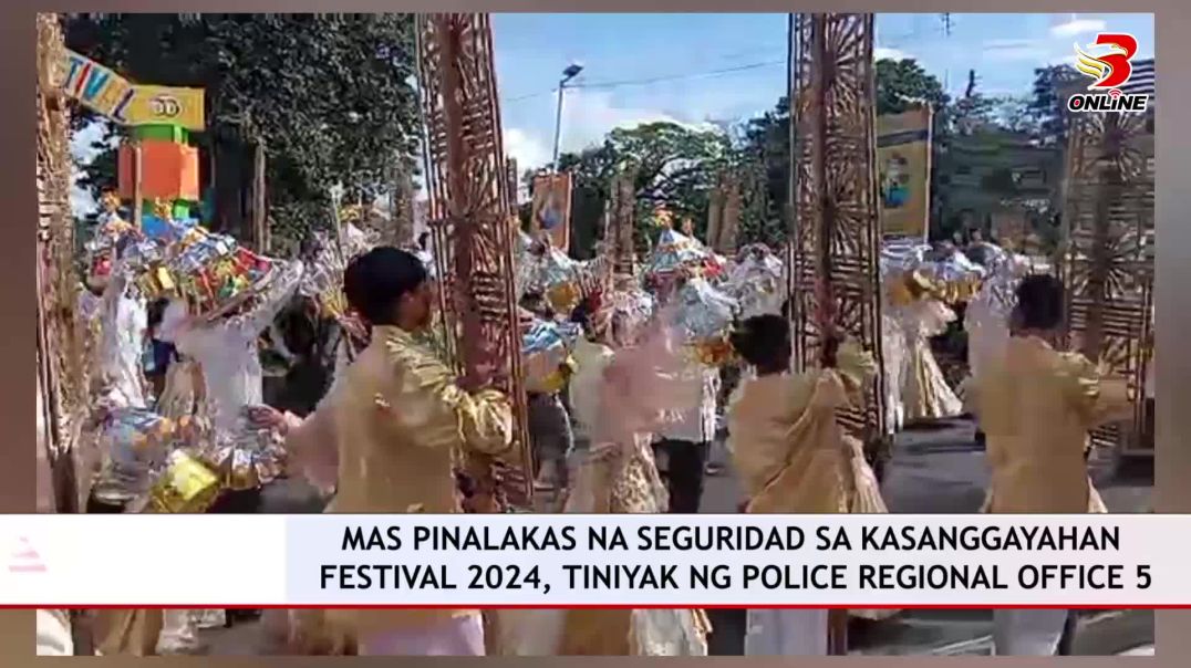 Mas pinalakas na seguridad sa Kasanggayahan Festival 2024, tiniyak ng ...