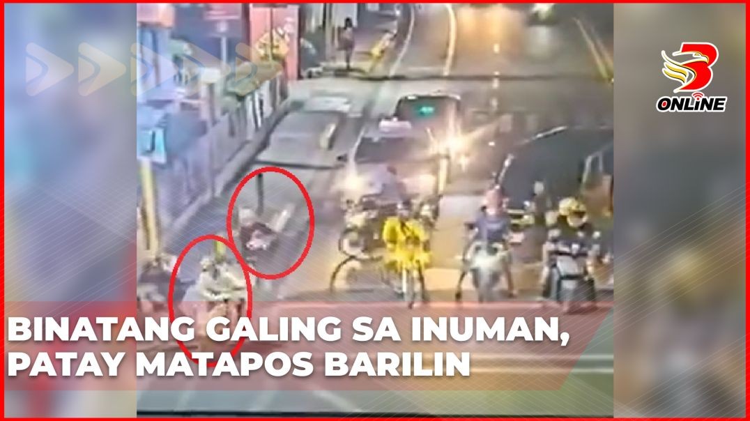Binatang galing sa inuman, patay matapos barilin Binatang galing sa inuman, patay matapos barilin