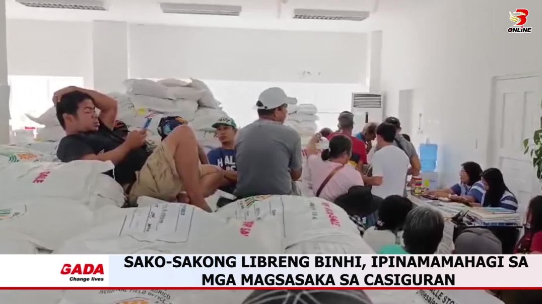 Sako-sakong libreng binhi, ipinamamahagi sa mga magsasaka sa Casiguran