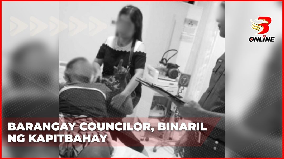 Barangay councilor, binaril ng kapitbahay