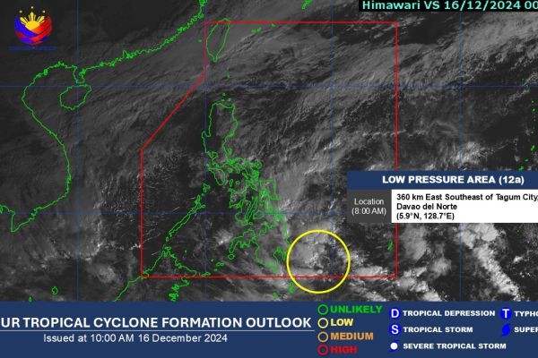 Bagyo ngayong Pasko? Bagong LPA - nag-develop sa silangan ng Mindanao | BRIGADA BALITA