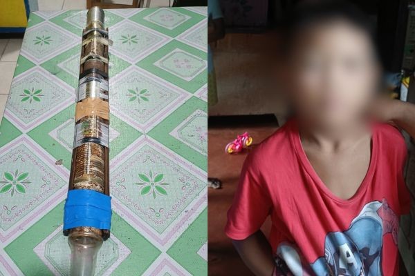 Ina, nag-surrender ng BOGA sa pulisya matapos ang pagsabog na nakasugat ...