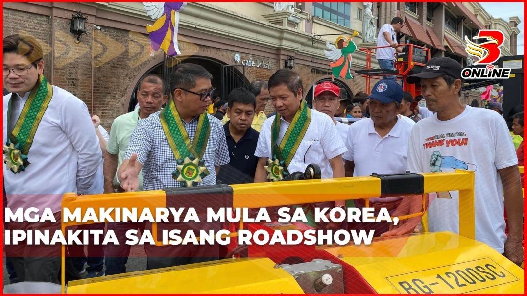 Mga makinarya mula sa Korea, ipinakita sa isang roadshow