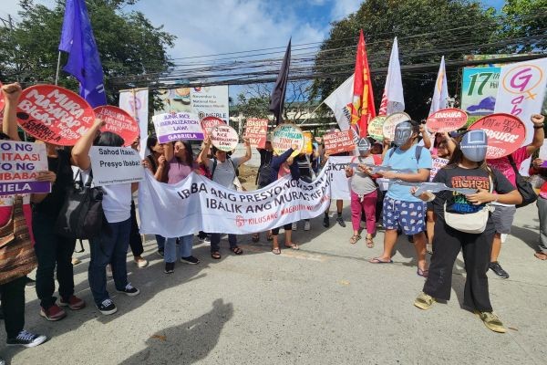 Gabriela, nagkilos-protesta sa DA dahil sa patuloy na pagtaas ng presyo ...