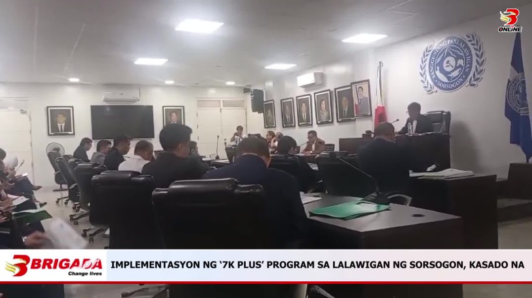 IMPLEMENTASYON NG ‘7K PLUS’ PROGRAM SA LALAWIGAN NG SORSOGON, KASADO NA