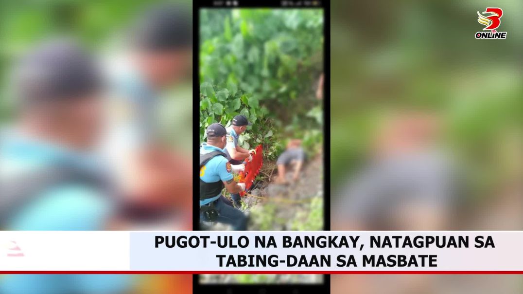 PUGOT-ULO NA BANGKAY, NATAGPUAN SA TABING-DAAN SA MASBATE