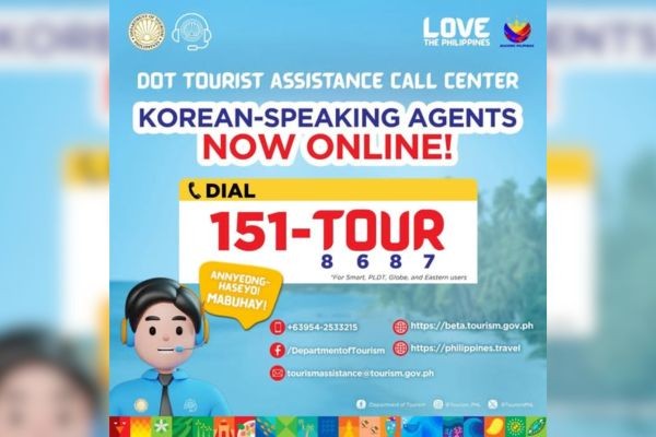 DOT, nagdagdag ng Korean Language Support sa Tourist Assistance Centers ...