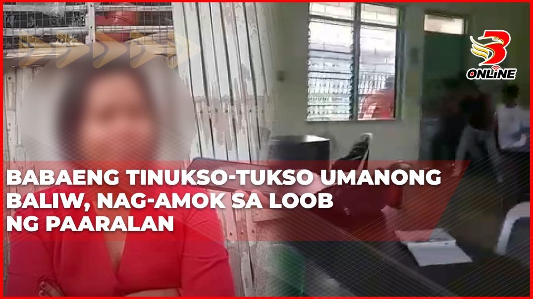 Babaeng tinukso-tukso umanong baliw, nag-amok sa loob ng paaralan