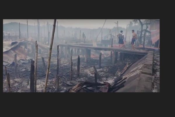 Faulty electrical wiring, posibleng sanhi ng sunog sa isang barangay sa ... Faulty electrical wiring, posibleng sanhi ng sunog sa isang barangay sa ...
