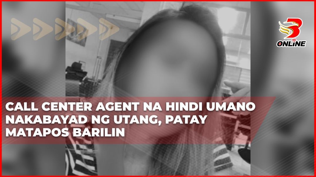 Call center agent na hindi umano nakabayad ng utang, patay matapos barilin
