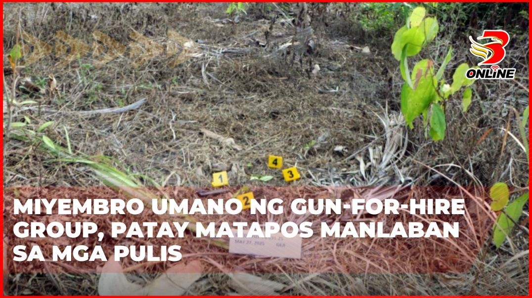 Miyembro umano ng gun-for-hire group, patay matapos manlaban sa mga pulis