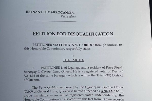 Congressman Reynan Arrogancia, sinampahan ng disqualification case ng ...