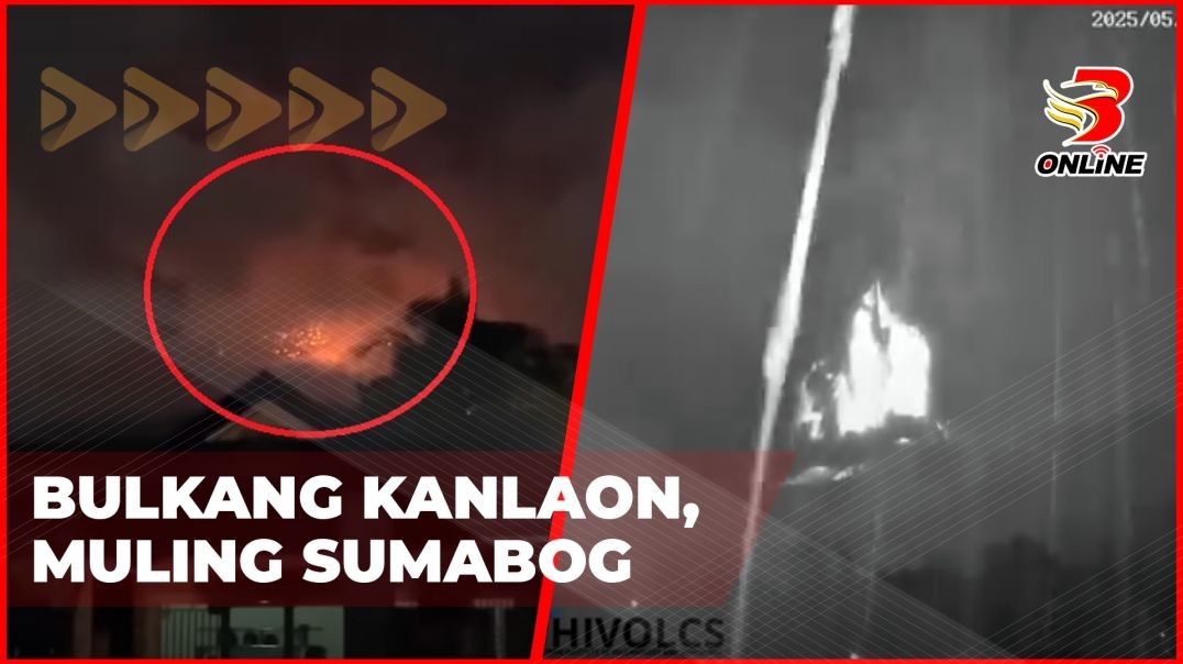 Kakaibang ulap, nasilayan sa Bulkang Kanlaon