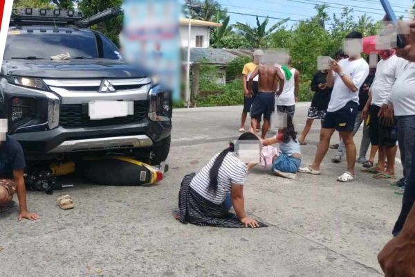 3 sugatan sa aksidente sa motorsiklo vs pick up sa Lagonoy, Camarines ...