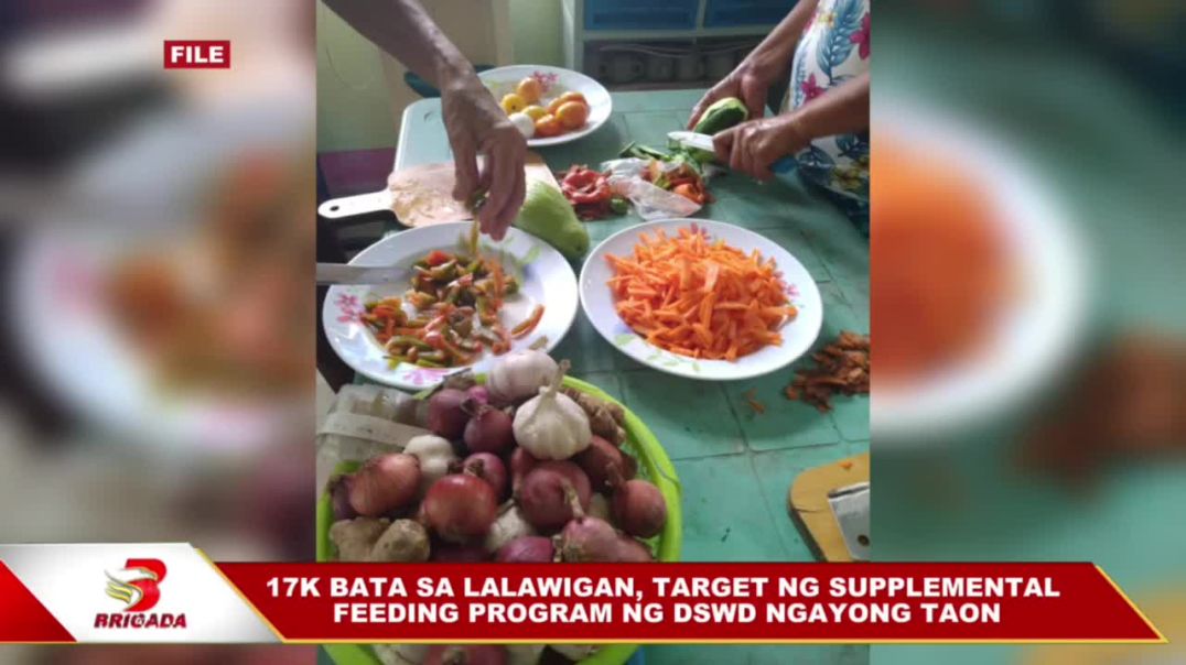 MAHIGIT 17K NA MGA BATA SA LALAWIGAN, TARGET NG SUPPLEMENTAL FEEDING ...