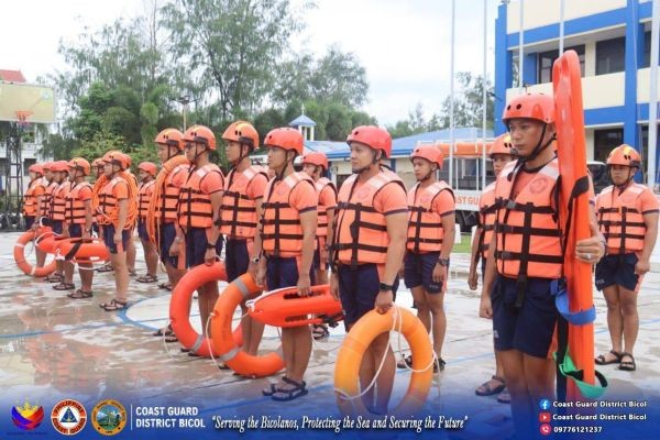 Deployable Response Group, ini-activate na ng PCG Bicol bilang ...
