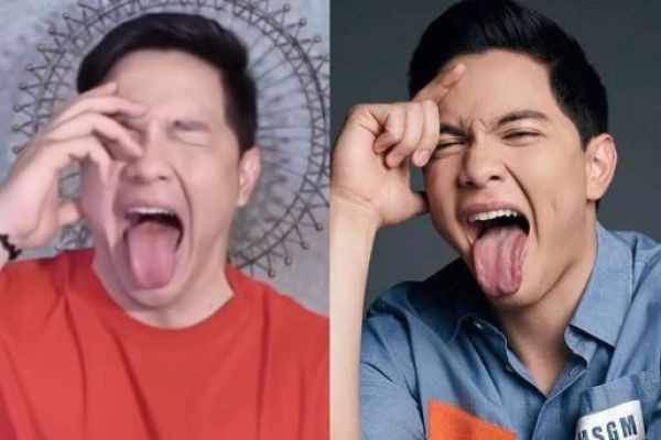 Alden, ni-recreate ang 'dila meme' | BRIGADA BALITA