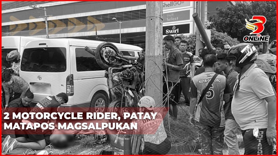 Rider, patay matapos sumalpok ang motorsiklo sa isang pick up