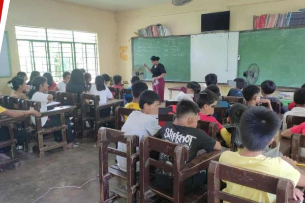 Brigada Pagbasa, tinutukan bago ang pasukan sa isang eskwelahan sa Goa ...