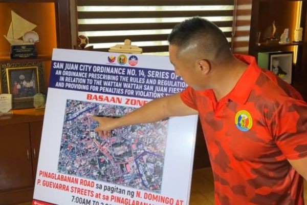 San Juan LGU, nagtalaga lang ng 'basaan zone' para sa Wattah! Wattah ...