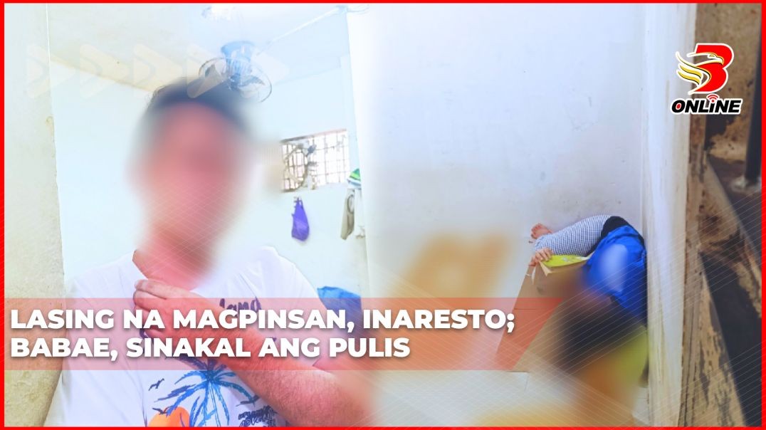 Lasing na magpinsan, inaresto;Babae, sinakal ang pulis
