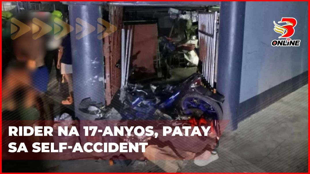 57-anyos na motorcycle rider, patay matapos bumangga sa SUV