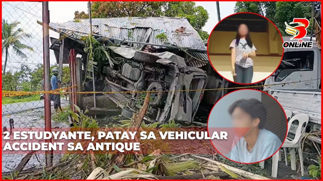 2 estudyante, patay sa vehicular accident sa Antique