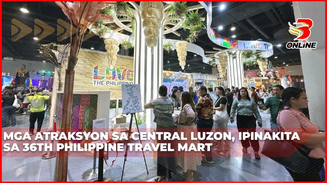 Mga atraksyon sa Central Luzon, ipinakita sa 36th Philippine Travel Mart