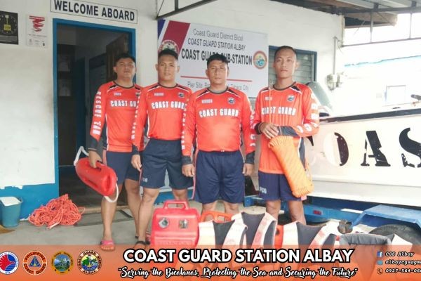 Coast Guard Albay, preparado sa posibleng epekto kan bagyong Ramil ...