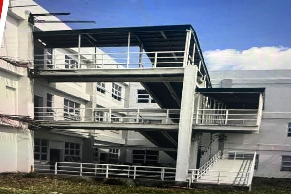 Umano’y matarik na steel ramp sa Naga City General Hospital, isasama sa ...
