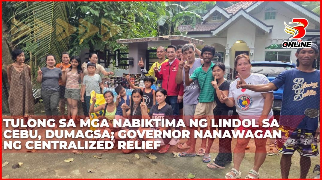 Tulong sa mga nabiktima ng lindol sa Cebu, dumagsa; Governor nanawagan ...