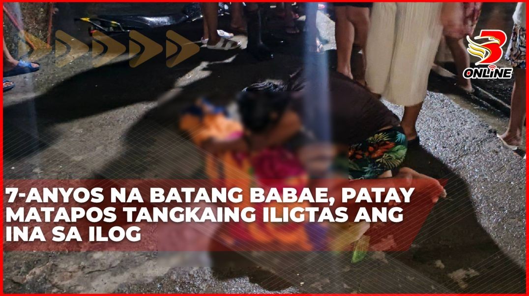 7-anyos na batang babae, patay matapos tangkaing iligtas ang ina sa ilog