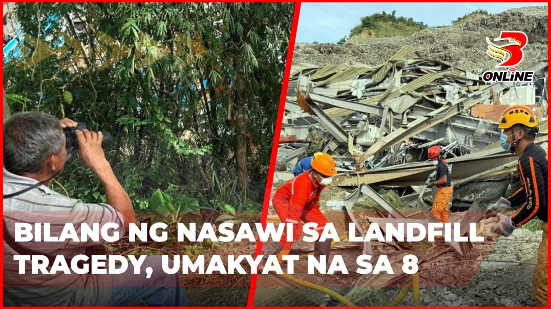 23 katao, nananatiling missing sa pagguho ng landfill site sa Cebu