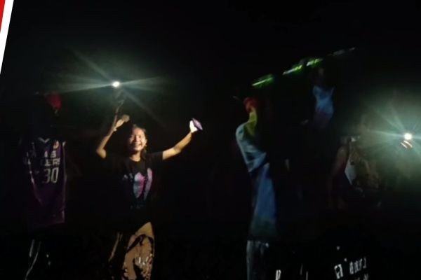 Brown out, sumalubong sa pagdiriwang ng bagong taon sa Partido Area ...