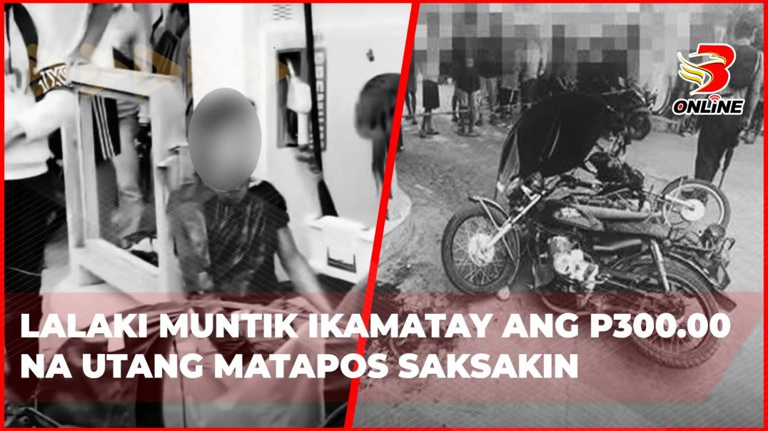 Lalaki muntik ikamatay ang P300.00 na utang matapos saksakin