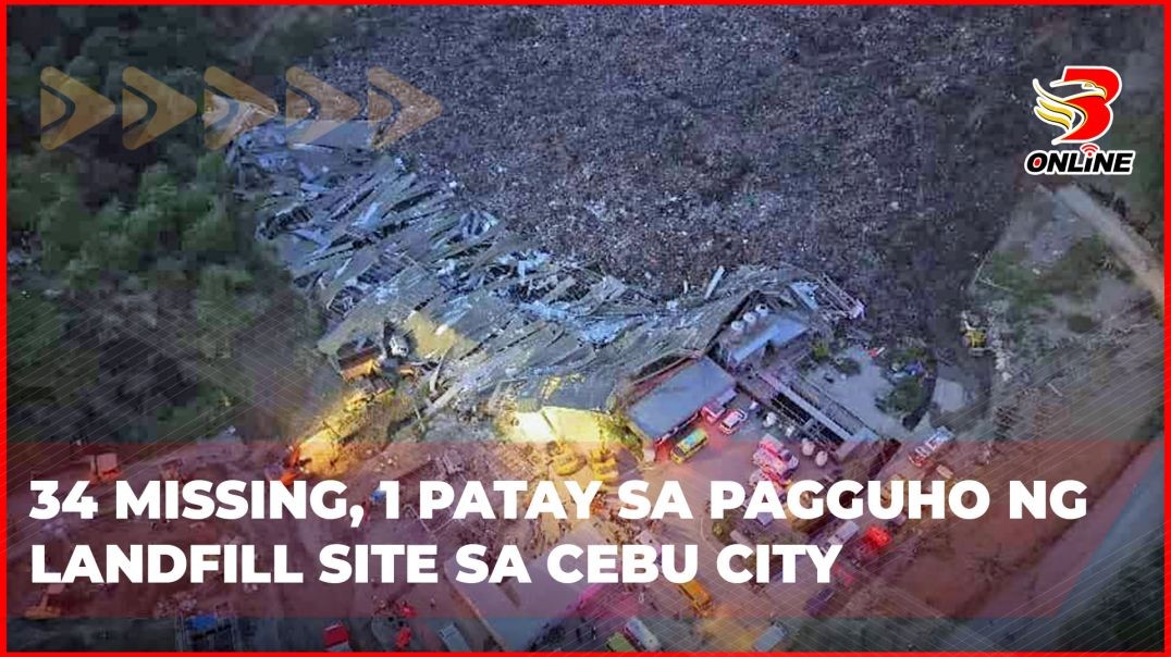 23 katao, nananatiling missing sa pagguho ng landfill site sa Cebu