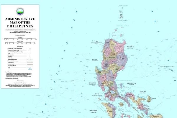 NAMRIA, inilabas na ang mapa ng Pilipinas na may West Philippine Sea ...